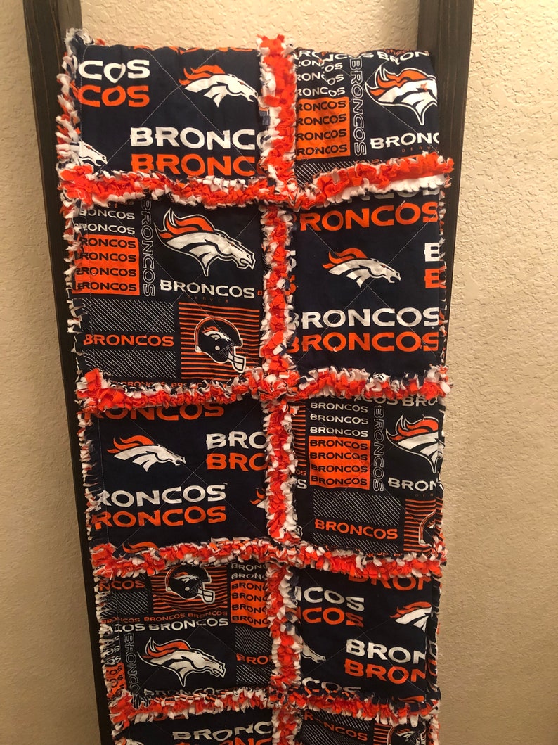 Denver Broncos, Denver Broncos Quilt, Broncos Quilt, Sports Quilt ...