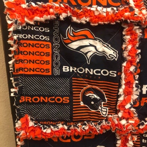 Denver Broncos, Denver Broncos Quilt, Broncos Quilt, Sports Quilt ...