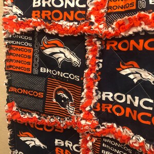 Denver Broncos, Denver Broncos Quilt, Broncos Quilt, Sports Quilt ...
