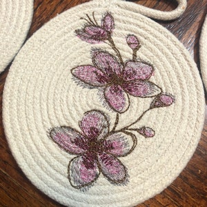 Rope Coaster, Rope Coaster Set, Coasters, Rope Coasters, Handmade Rope ...