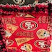 SF 49ers Quilt, 49ers Quilt, Football Quilt, Handmade Quilt, Gift for ...