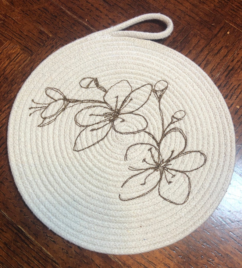 Rope Coaster, Rope Coaster Set, Coasters, Rope Coasters, Handmade Rope ...