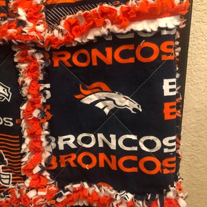 Denver Broncos, Denver Broncos Quilt, Broncos Quilt, Sports Quilt ...