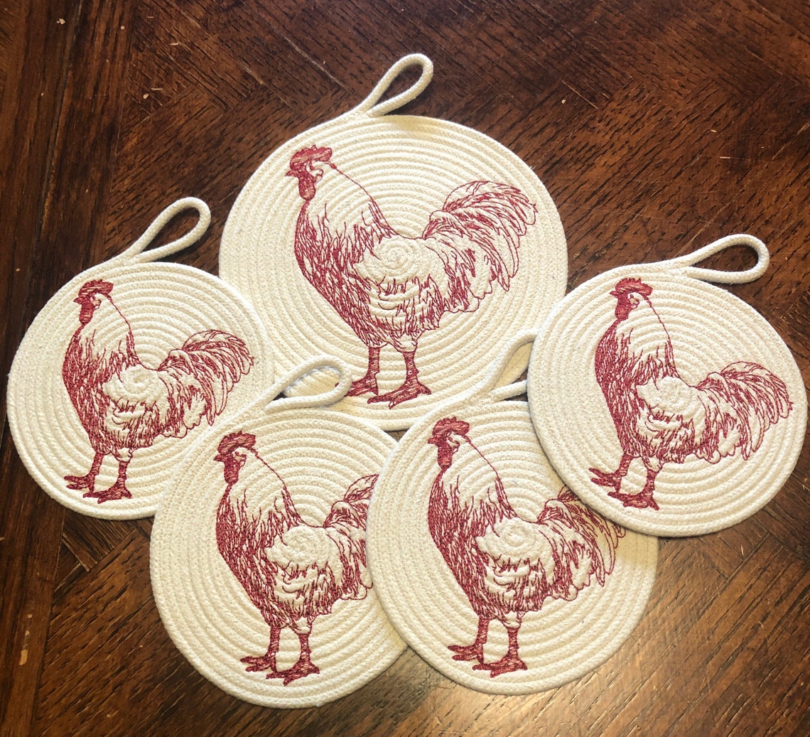 Rope Coasters Rope Coaster Set Handmade Coasters Coasters - Etsy