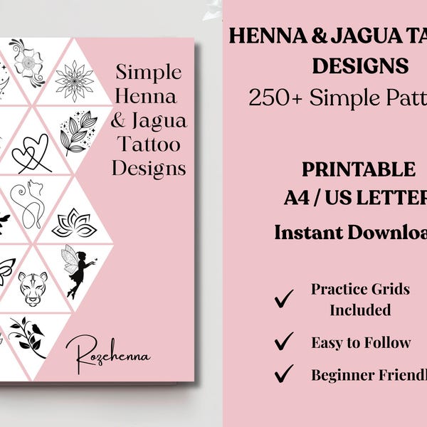 Henna Art Books - Etsy UK
