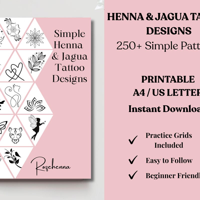 Henna Art Books - Etsy UK