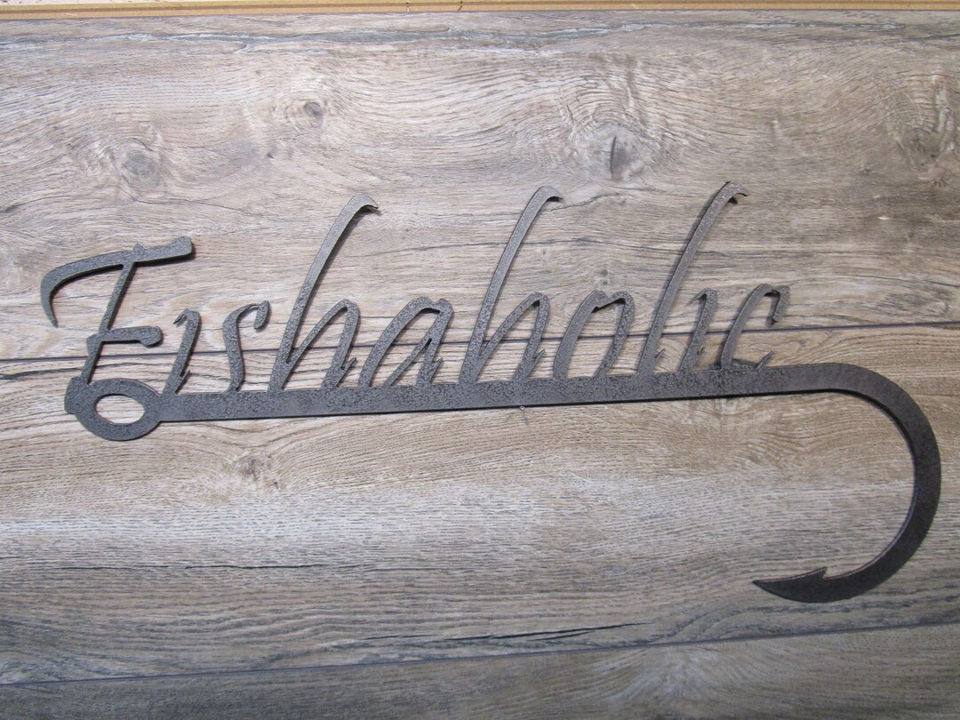 Fishaholic Wall Art - Etsy