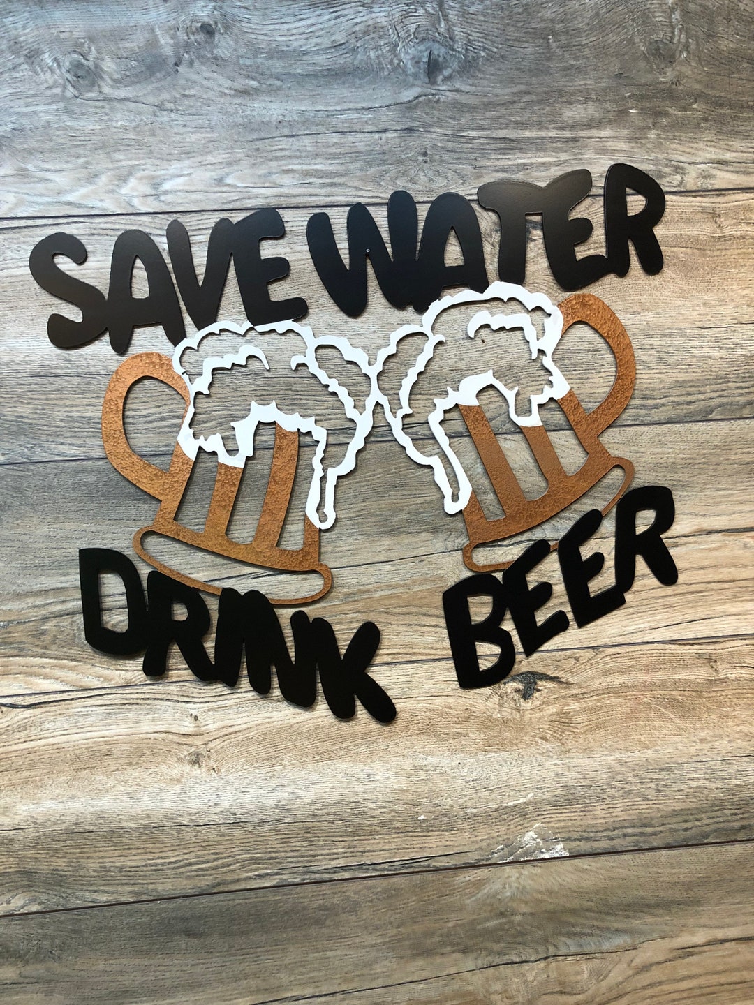 Save Water, Drink Beer Sign - Etsy