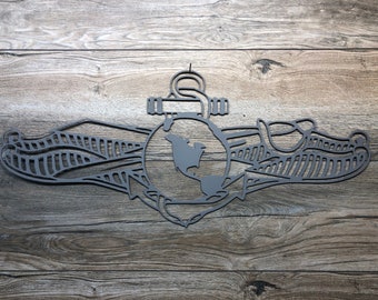 US Navy Enlisted Information Warfare Specialist EIWS Insignia - Etsy