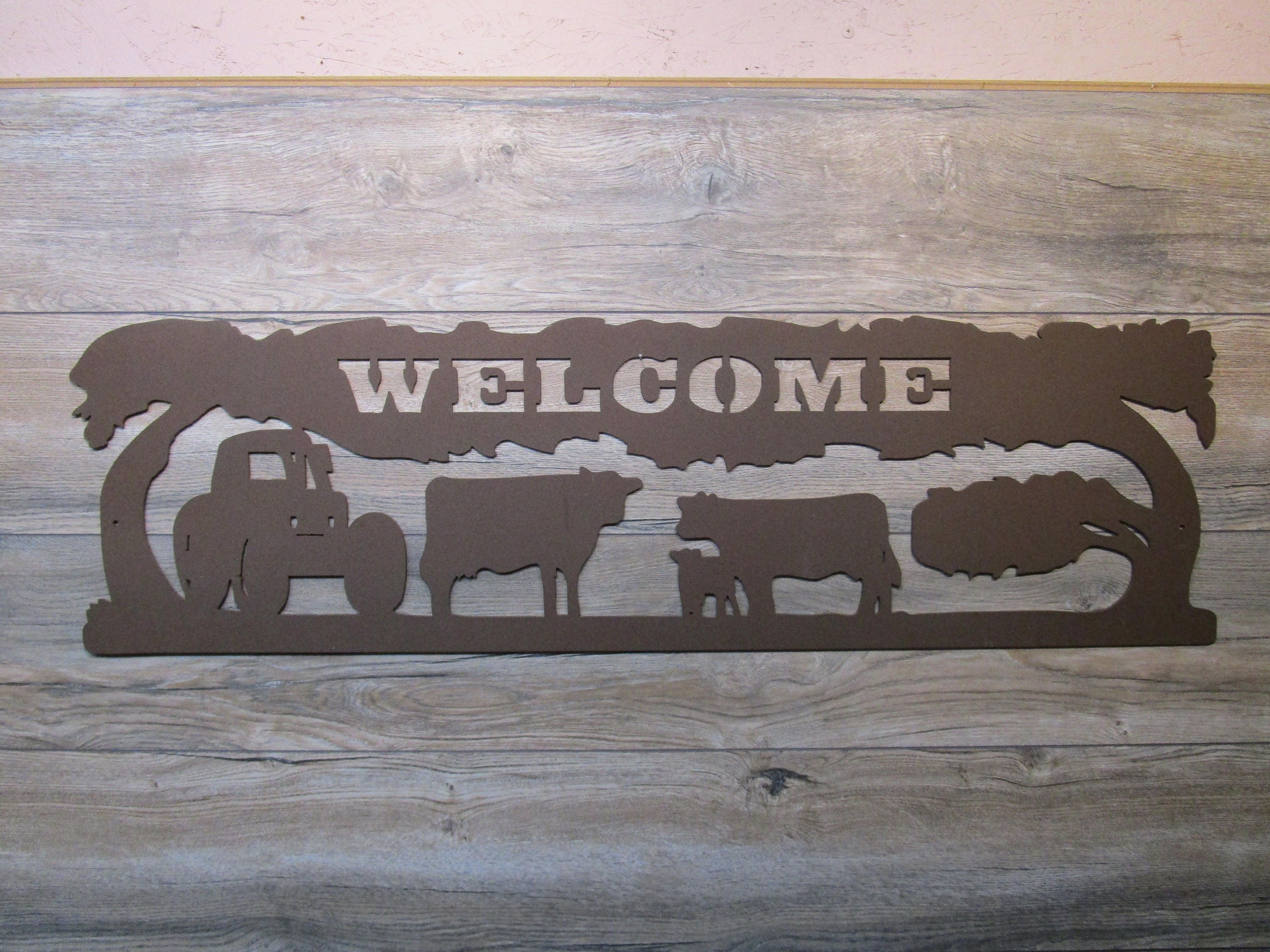 Farm Welcome Wall Art - Etsy