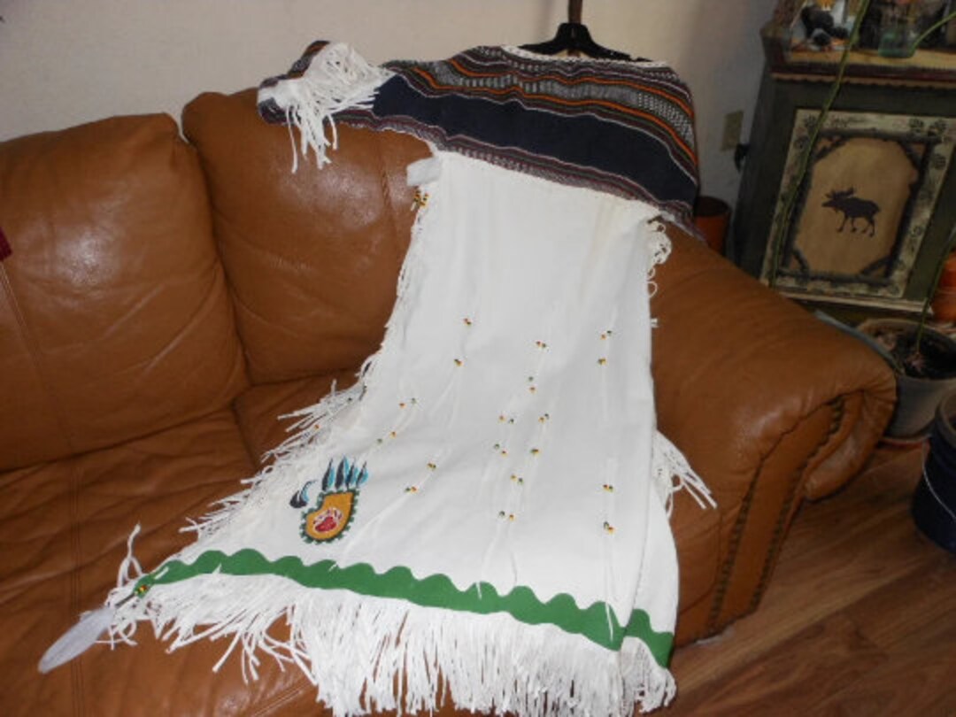 Native American Deer Hide/buckskin Dress Size 10/12 - Etsy