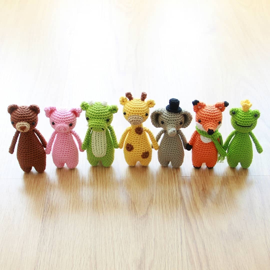 Mini Series Crochet Amigurumi Patterns PDF Bundle - Etsy