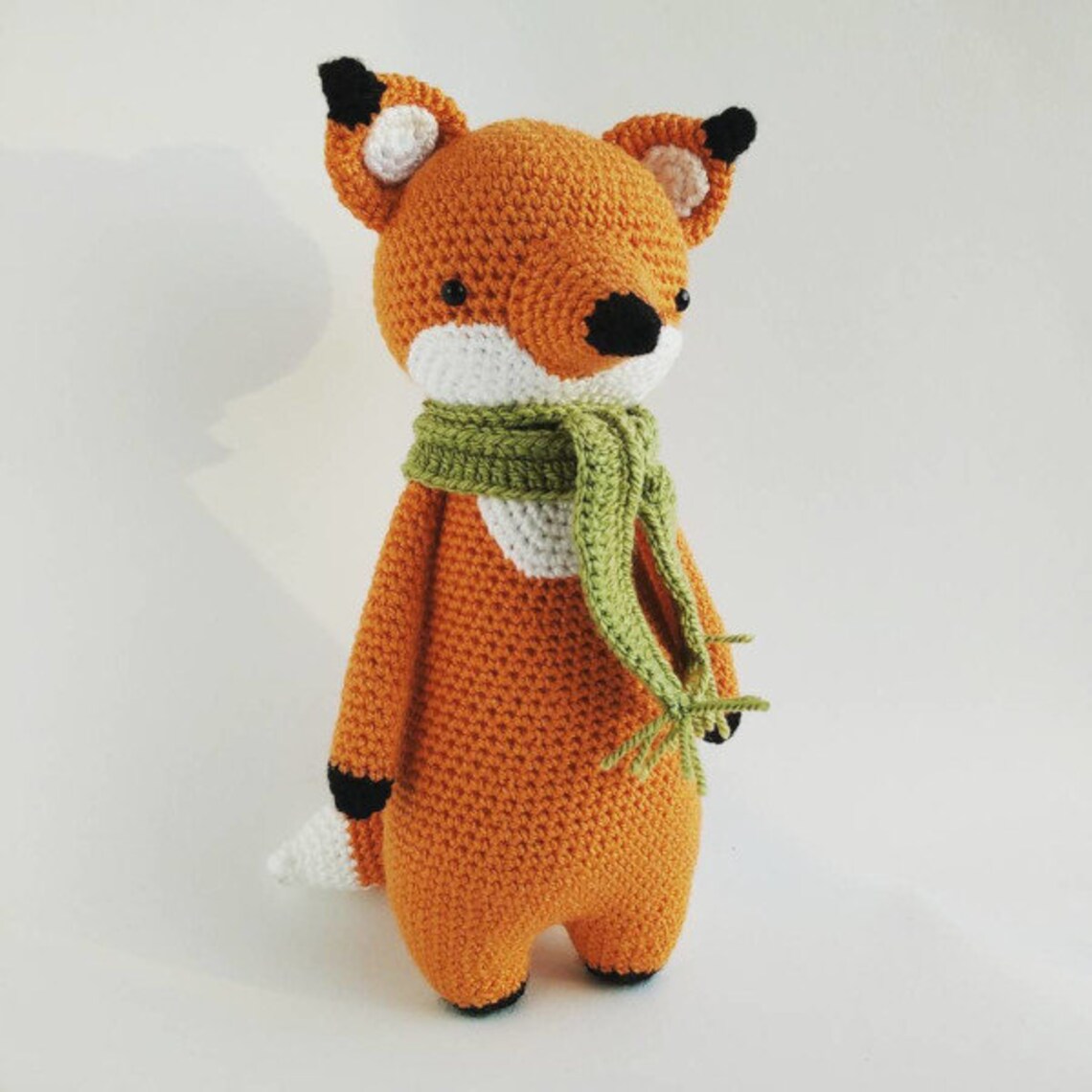 Zorro Patrón de Crochet Patrón de Ganchillo Amigurumi PDF | Etsy España