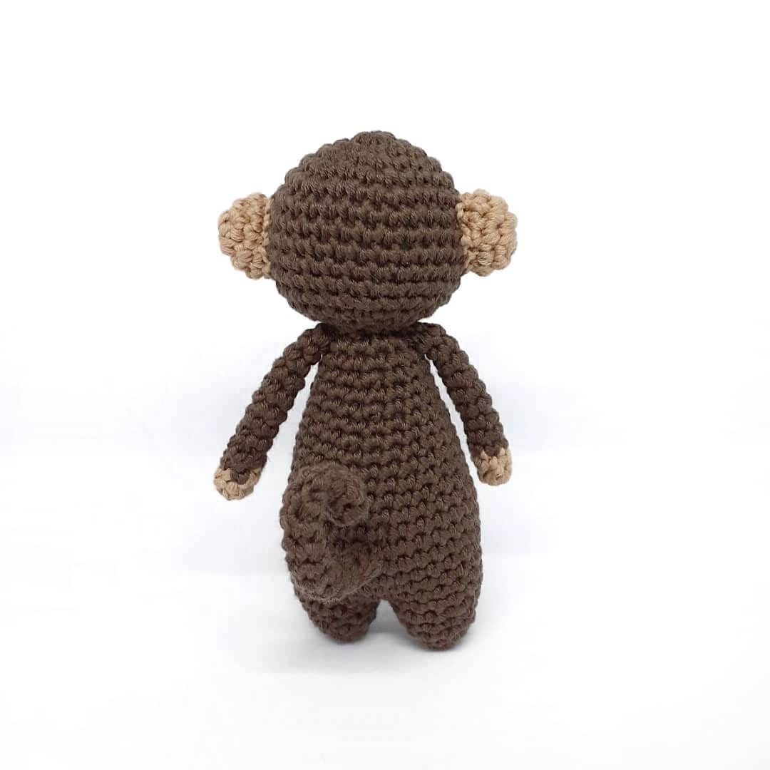 Mini Monkey Crochet Amigurumi Pattern PDF - Etsy