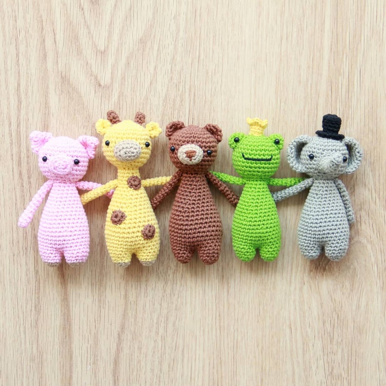 Mini Rana Patrón de Crochet Patrón de Ganchillo Amigurumi | Etsy