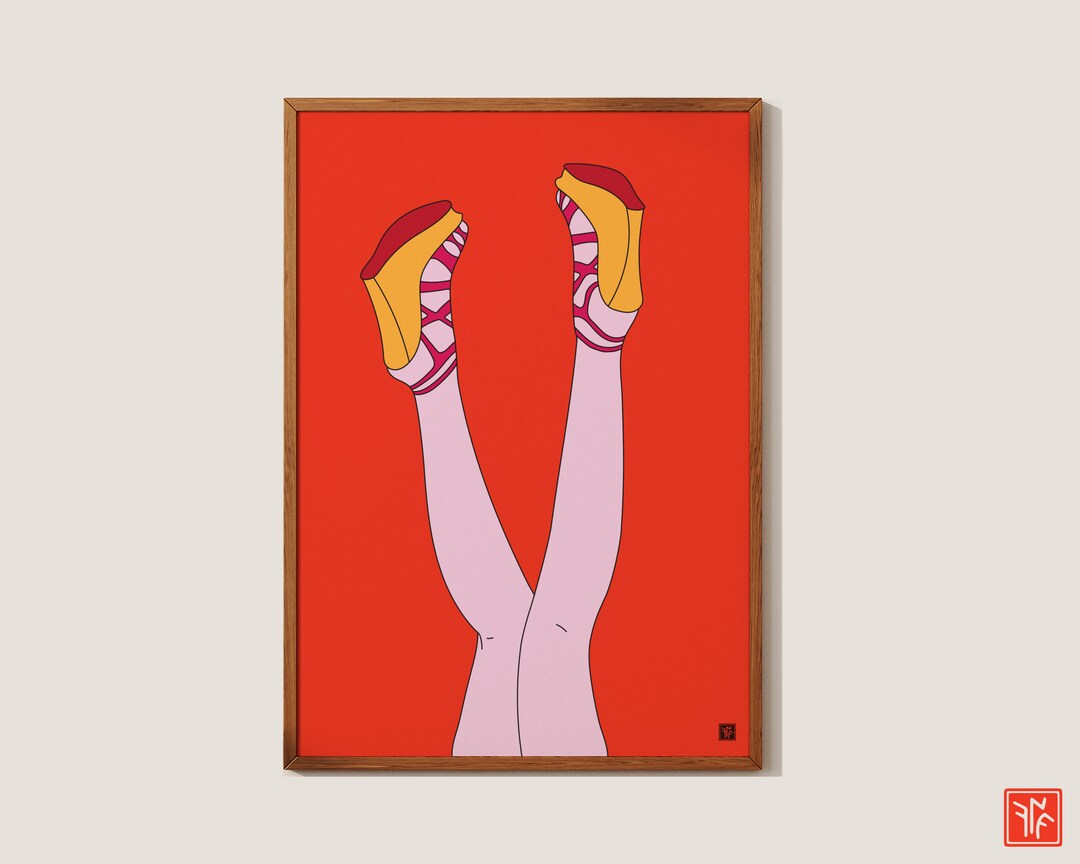 Legs Pop Art Print, Trendy Wall Art (digital Download) - Etsy UK