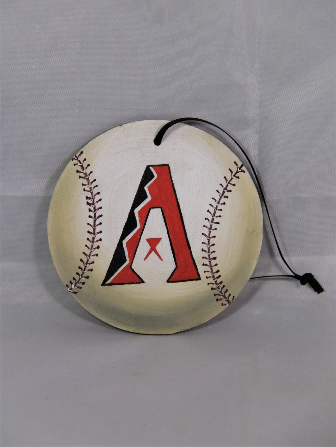 Arizona Diamondbacks Hand Painted Wood Ornament - Etsy