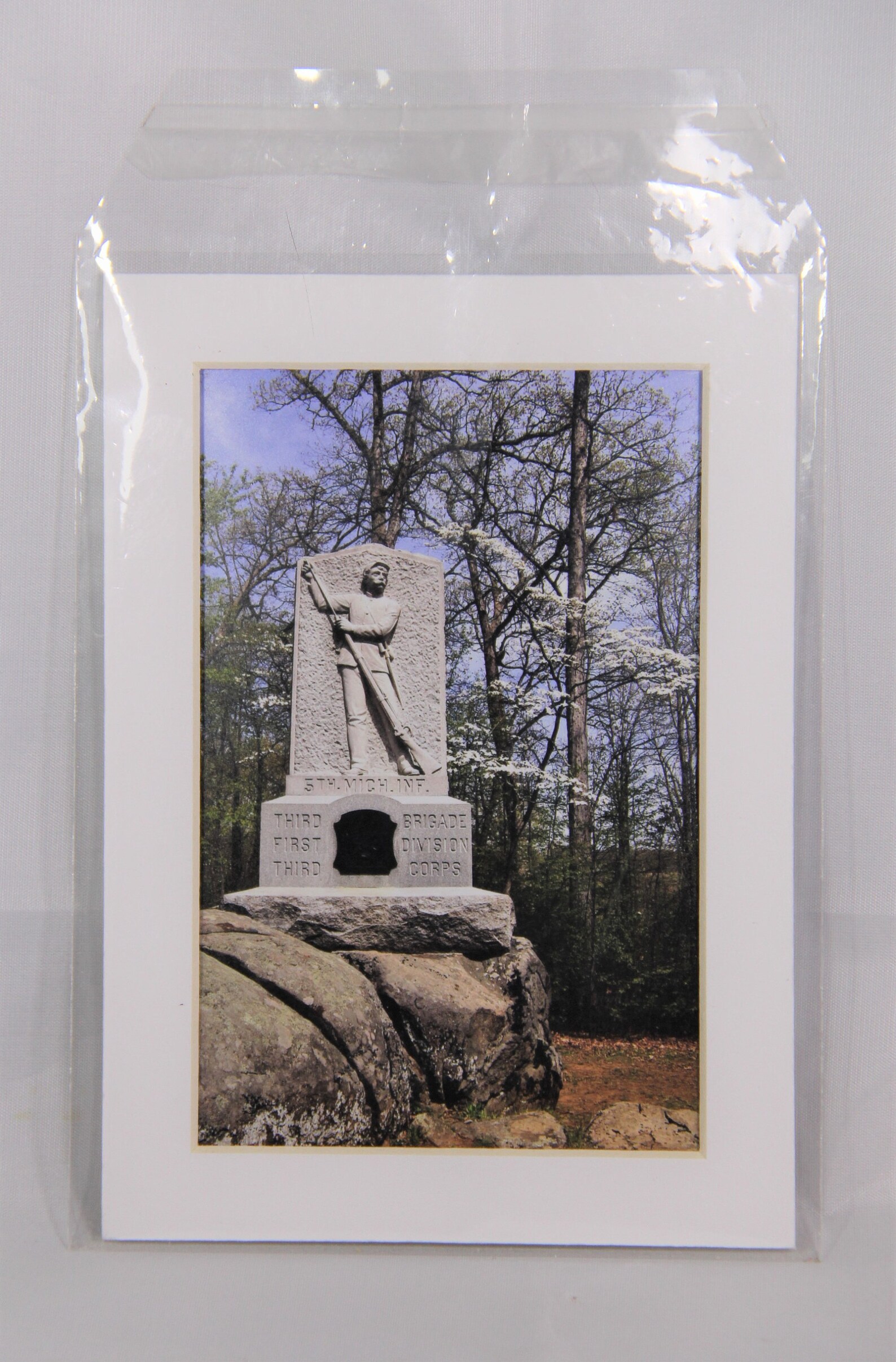 5th Michigan Infantry Monument Gettysburg Photograph | Etsy