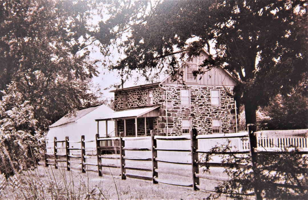 Gettysburg Battlefield Sepia Photograph / George Weikert House - Etsy