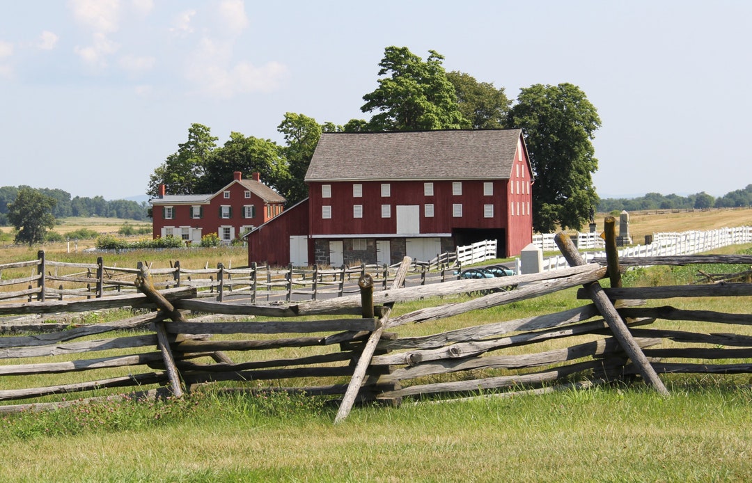 Joseph Sherfy Farm / Gettysburg - Photograph - Etsy