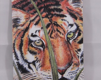 Tiger Note Card - Etsy