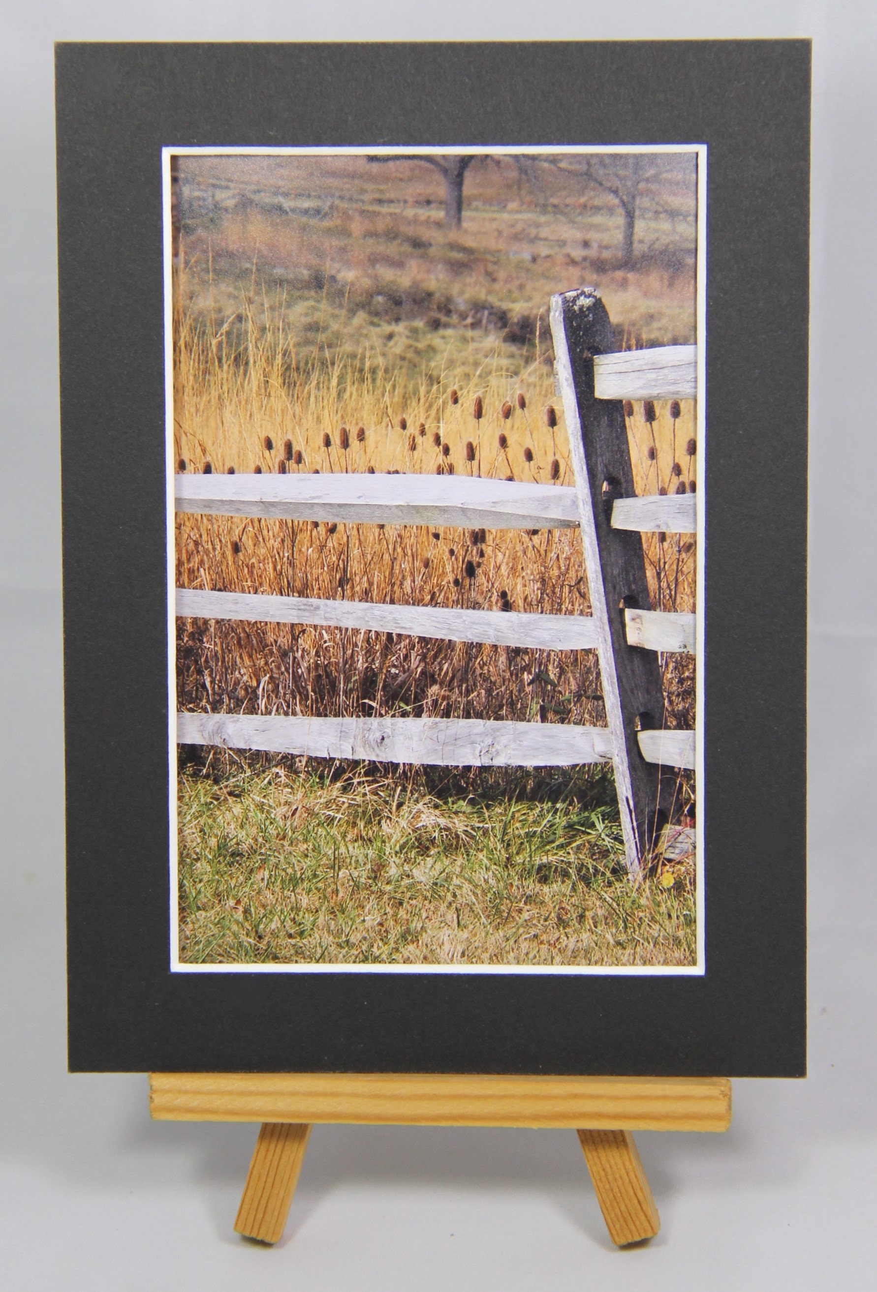 Old Wooden Fence Post Photograph Etsy