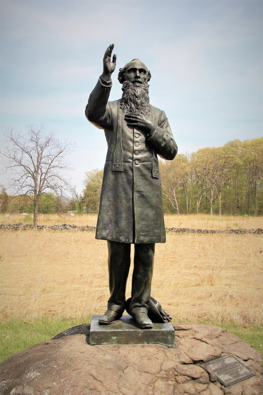 Father Corby Monument Gettysburg Photograph - Etsy