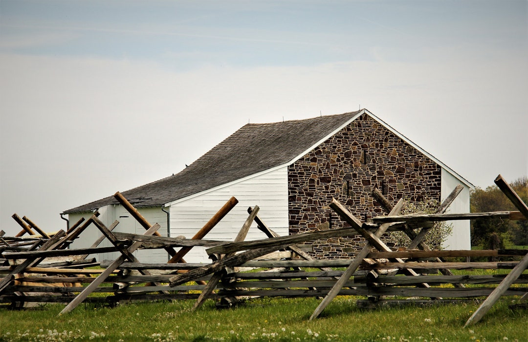 Mcpherson Barn Gettysburg Photograph - Etsy