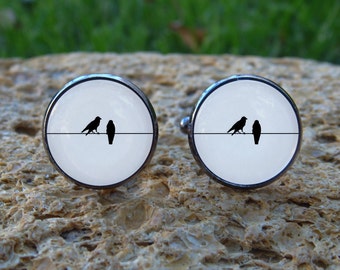 Glowing Cufflinks Superhero Cuff Links Glow in the Dark | Etsy