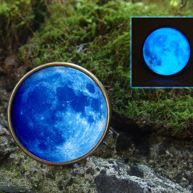 Dark Blue Ring - Etsy