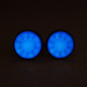 Glowing Cufflinks Superhero Cuff Links Glow in the Dark Superhero ...