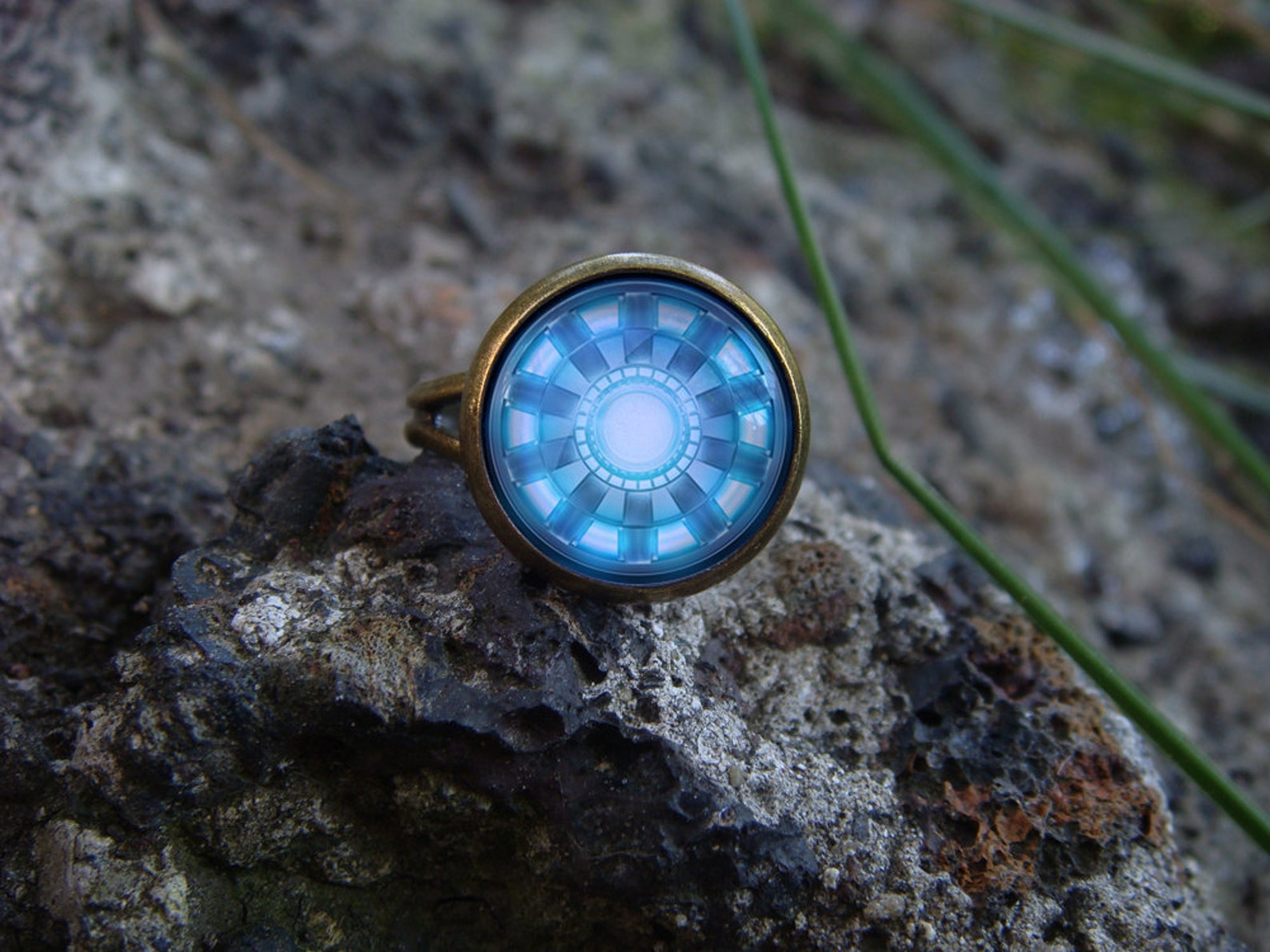 Glowing Ring Glow in the Dark Superhero Ring Glow Ring Glows Ring Super ...