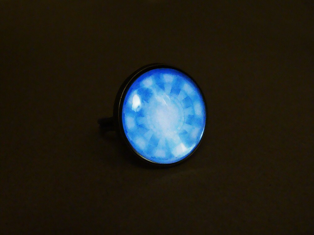 Glowing Ring Glow in the Dark Superhero Ring Glow Ring Glows Ring Super ...