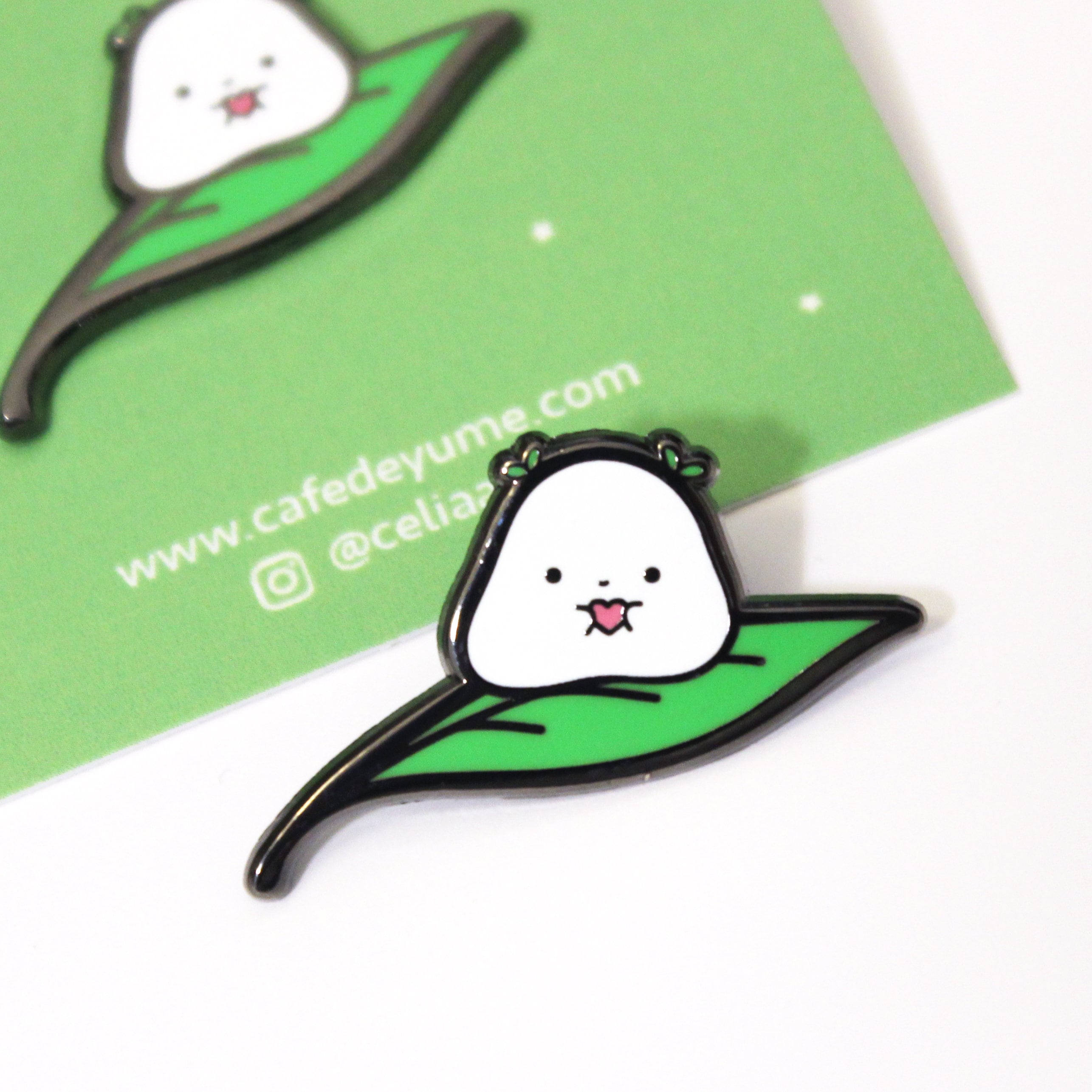 Lovely Leaf Enamel Pin | Friends of the Forest - Etsy