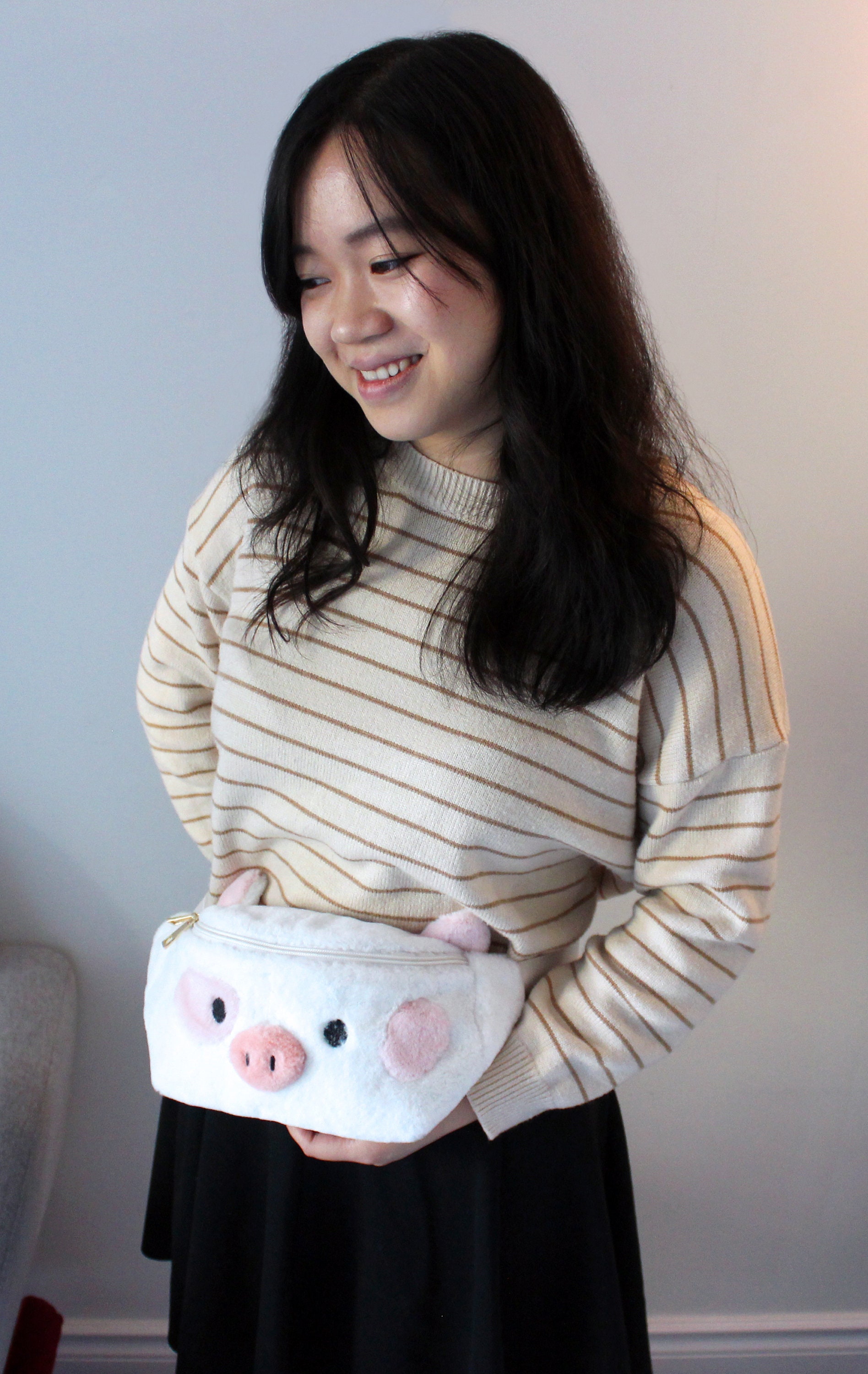 Strawberry Cow Fluffy Fanny Pack - Etsy