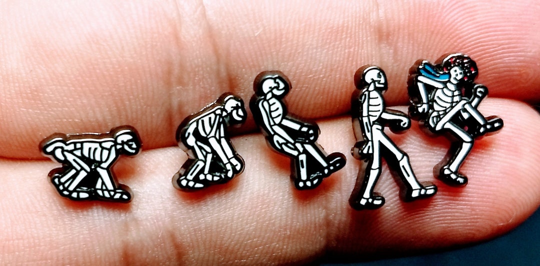 Evolution of a Deadhead Pin, Dead and Co. Bertha Pin Set - Etsy