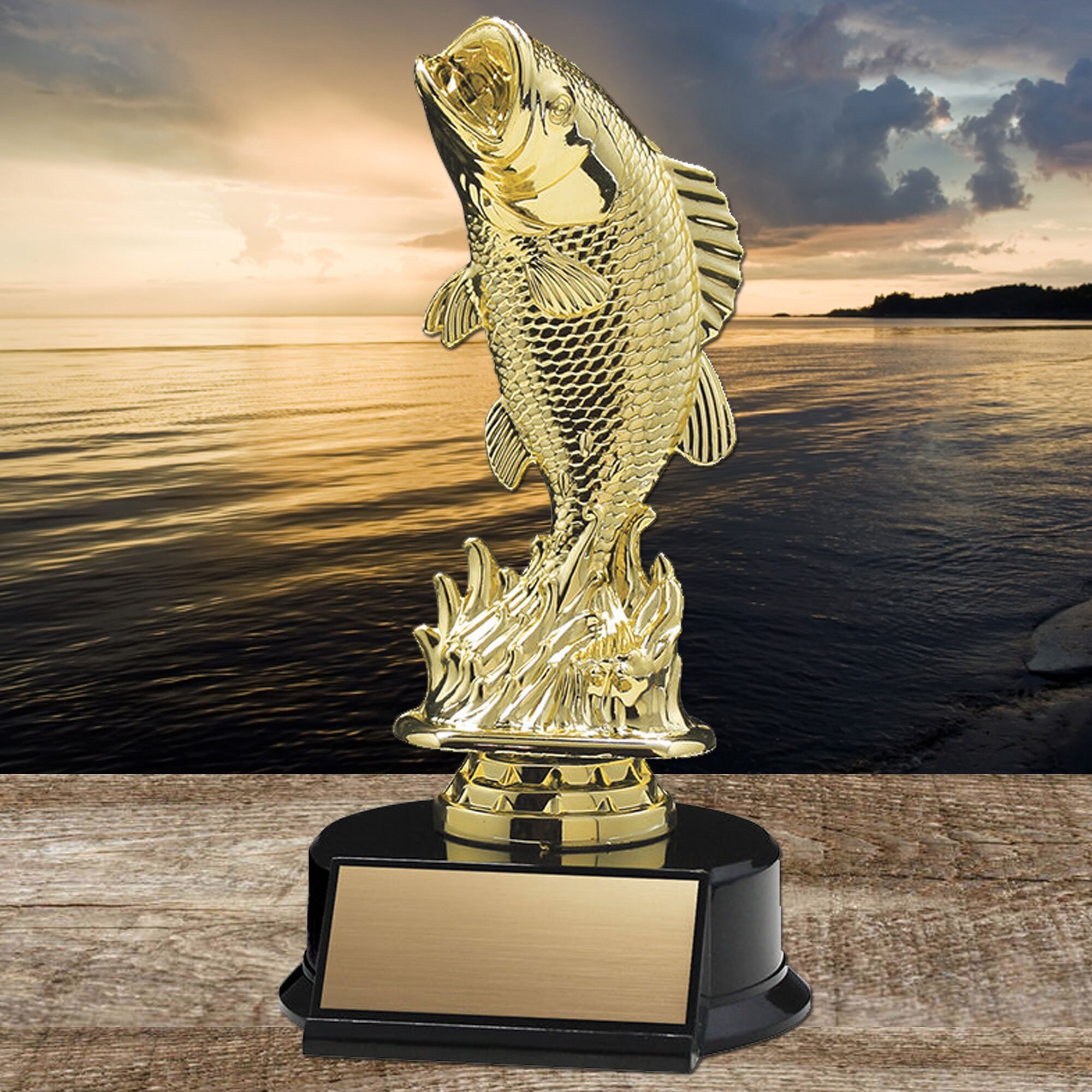 Fishing Trophy Fish Trophy 6 - Etsy Canada