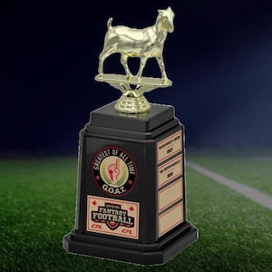 Goat - the G.O.A.T. Annual Trophy (includes Engraving) - Etsy