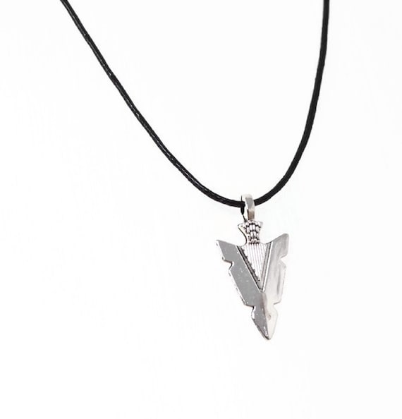 Arrowhead Necklace. Arrow Pendant. Unisex Necklace. Adjustable | Etsy UK