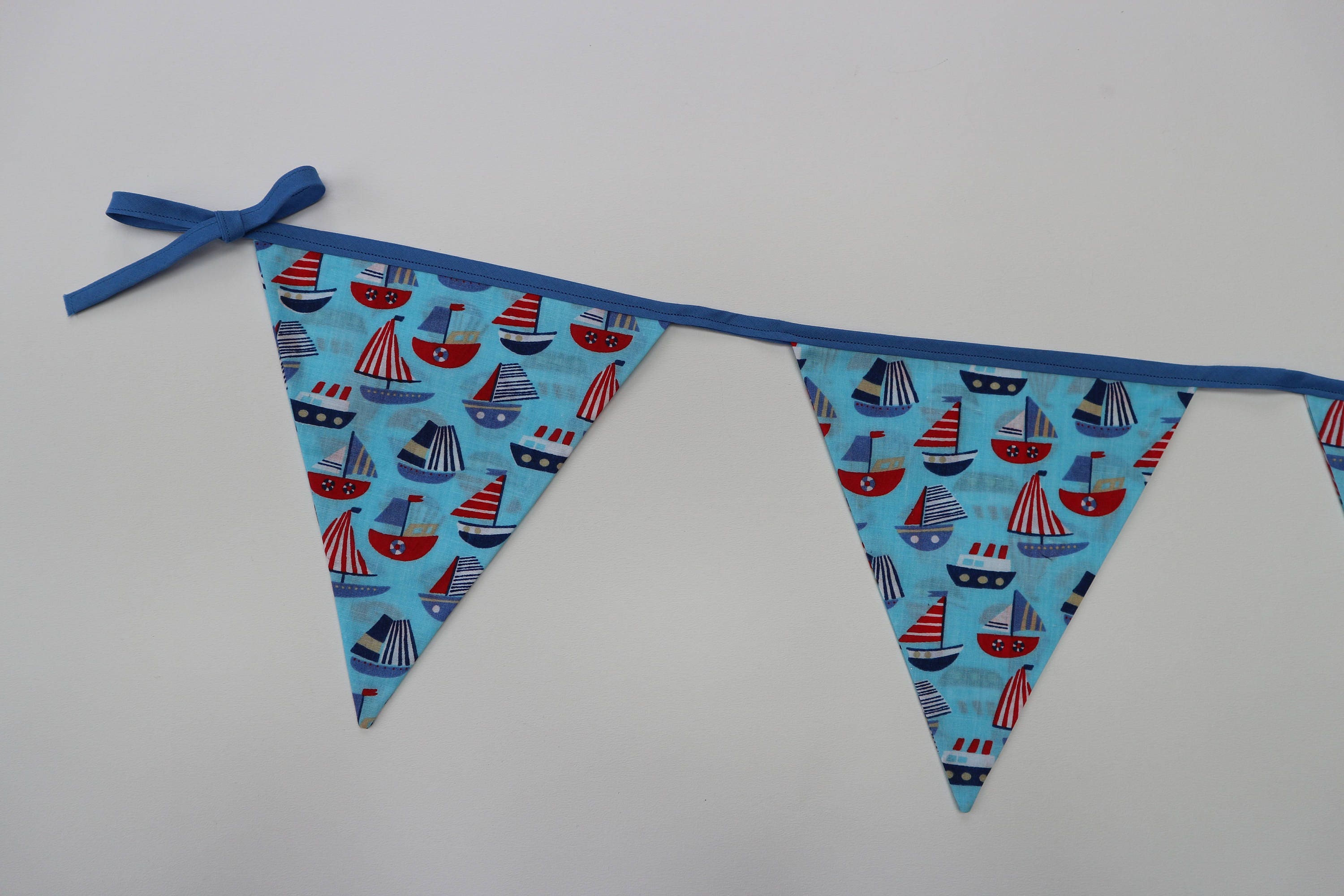 Nautical Theme Decor Bunting Sailing Boats Nursery Bunting - Etsy Australia