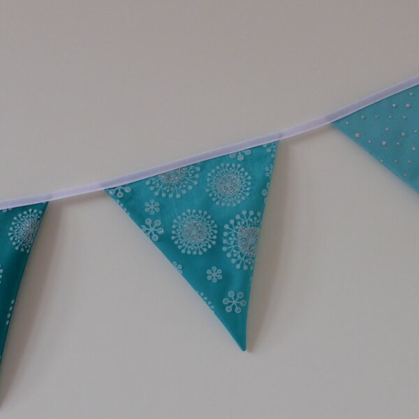 Frozen Bunting - Etsy