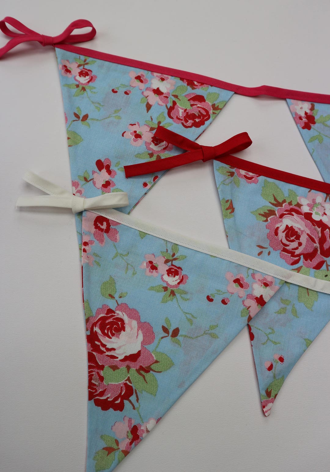 Floral Bunting, Nursery Bunting, Baby Bunting, Bedroom Bunting, Bunting ...
