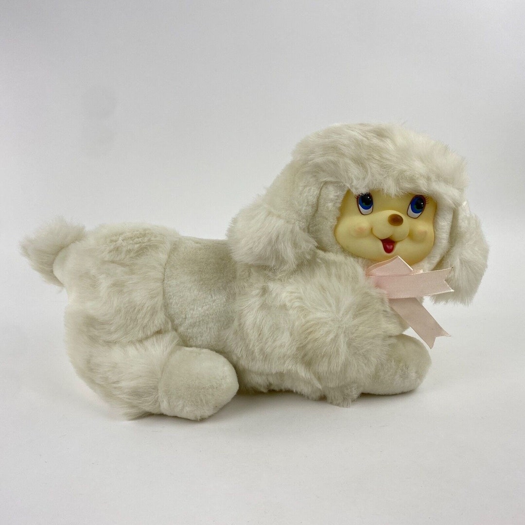 1980s Dan Dee Puppy Surprise Poodle Plush, Rubber Face, NO Puppies ...