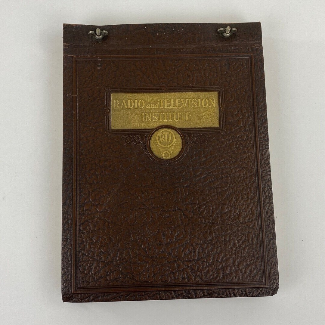 RTI Technical Training Manual, Radio Television Institute, Student ...