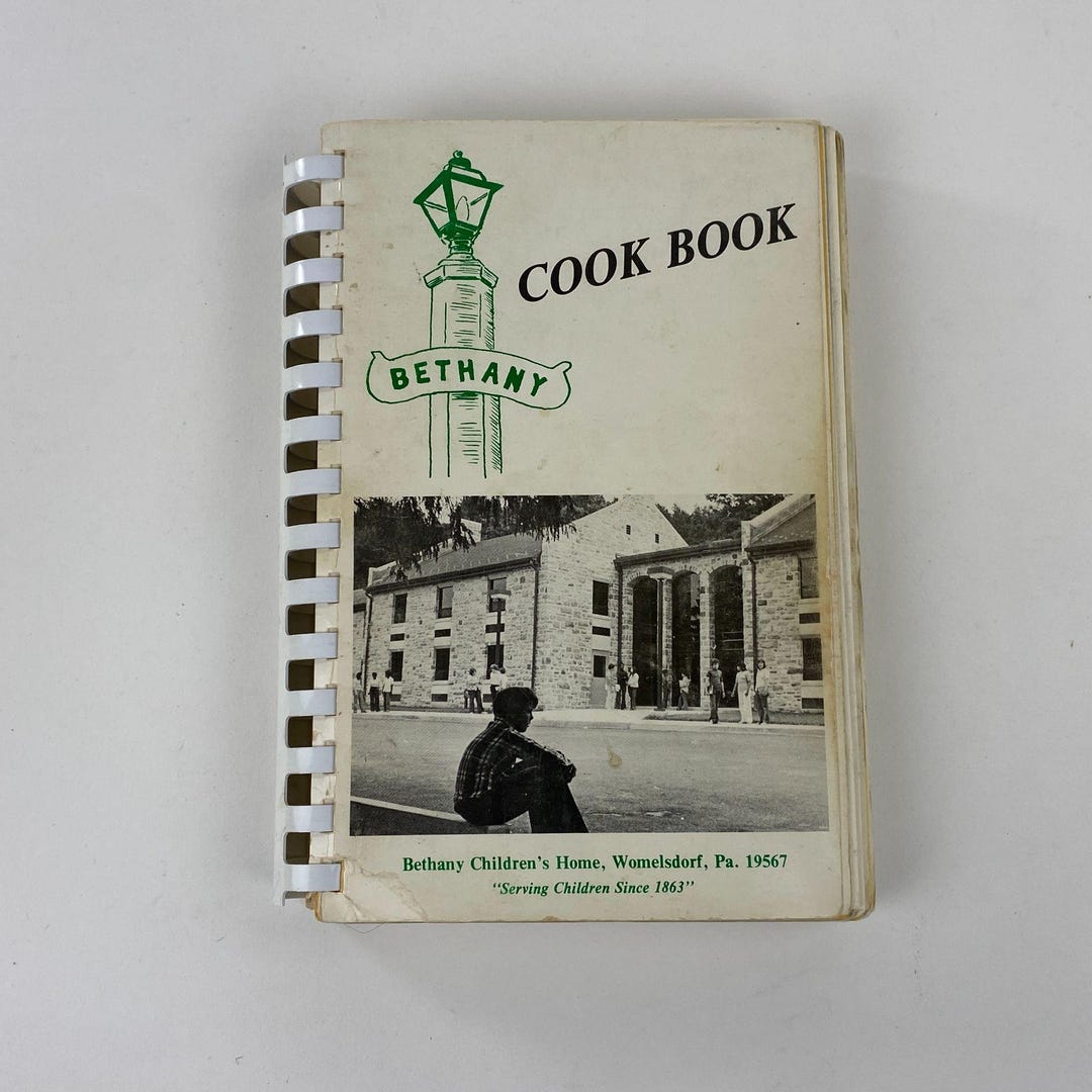 1979 Bethany Childrens Home Cookbook, 12th Edition, Spiral Bound Book ...