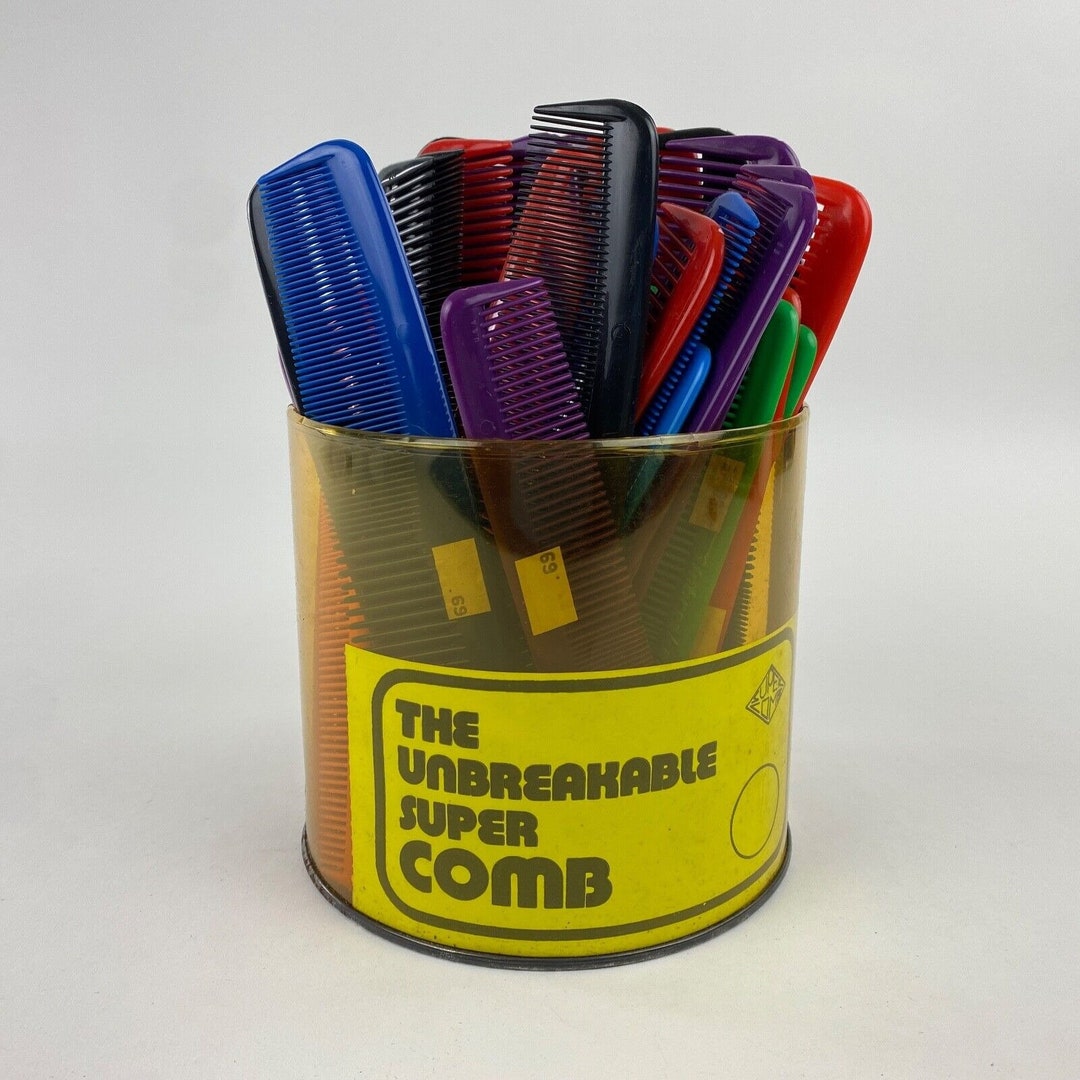 The Unbreakable Super Comb Lot of 57 Combs, 2 Sizes, Assorted Colors - Etsy