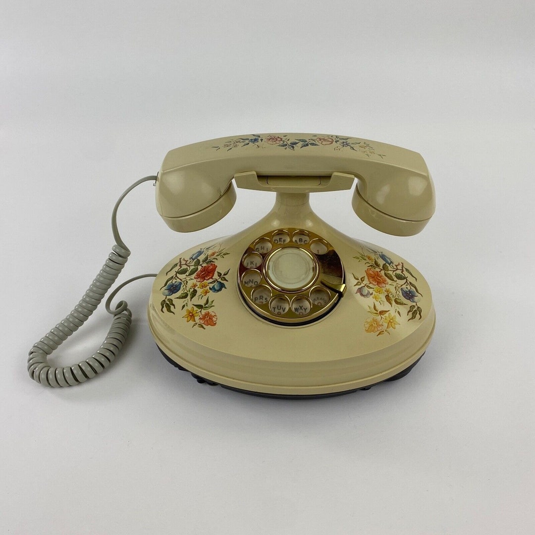 The Empress Rotary Desk Phone Telephone, 1973 American ...