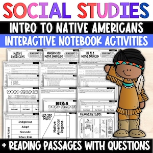 Social Studies Native American Worksheets, Social Studies Interactive ...