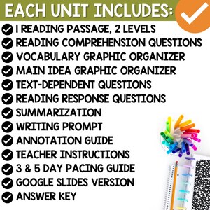 Fall Reading Comprehension Packet, 4th Grade Close Reading Activities ...