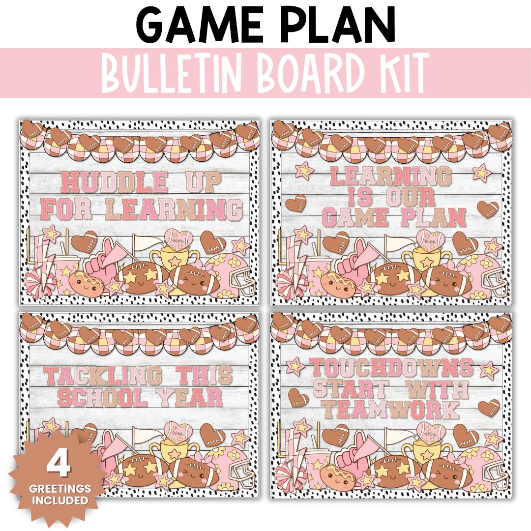 Football Bulletin Board Decor, Sports Bulletin Board, Sports Themed ...